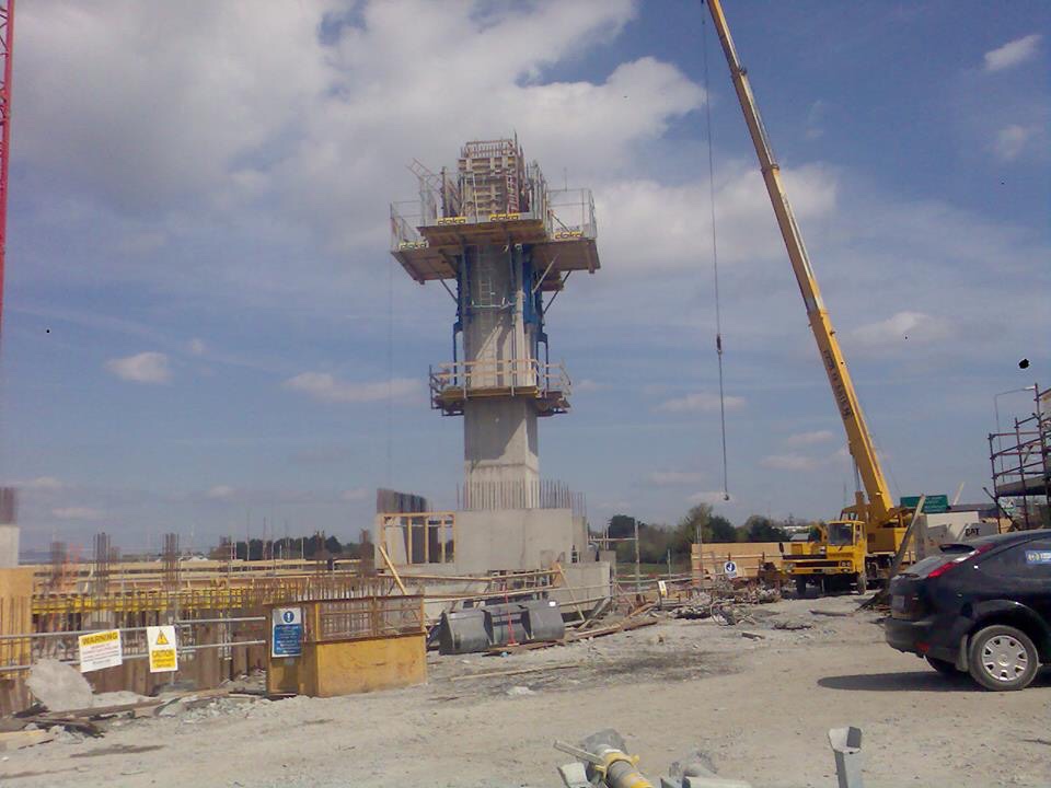 Doka guided climbing system – mature civil engineer student